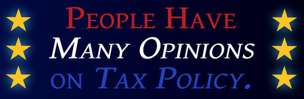 SMBC - "Tax Policy" Bumper Sticker